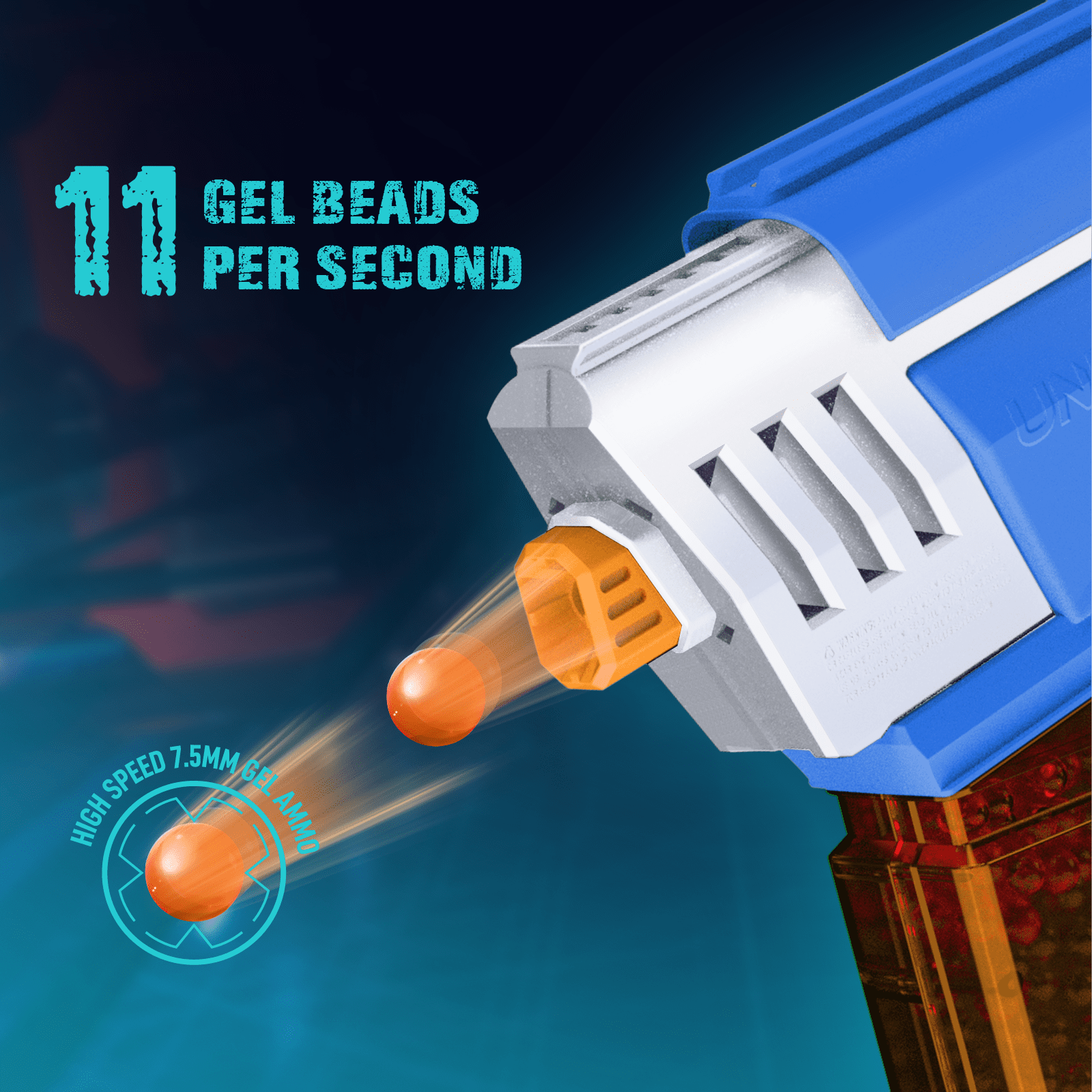 UnlocX Gel Blaster Pistol V1 | Most Powerful Gel Ball Blaster Pistol ...